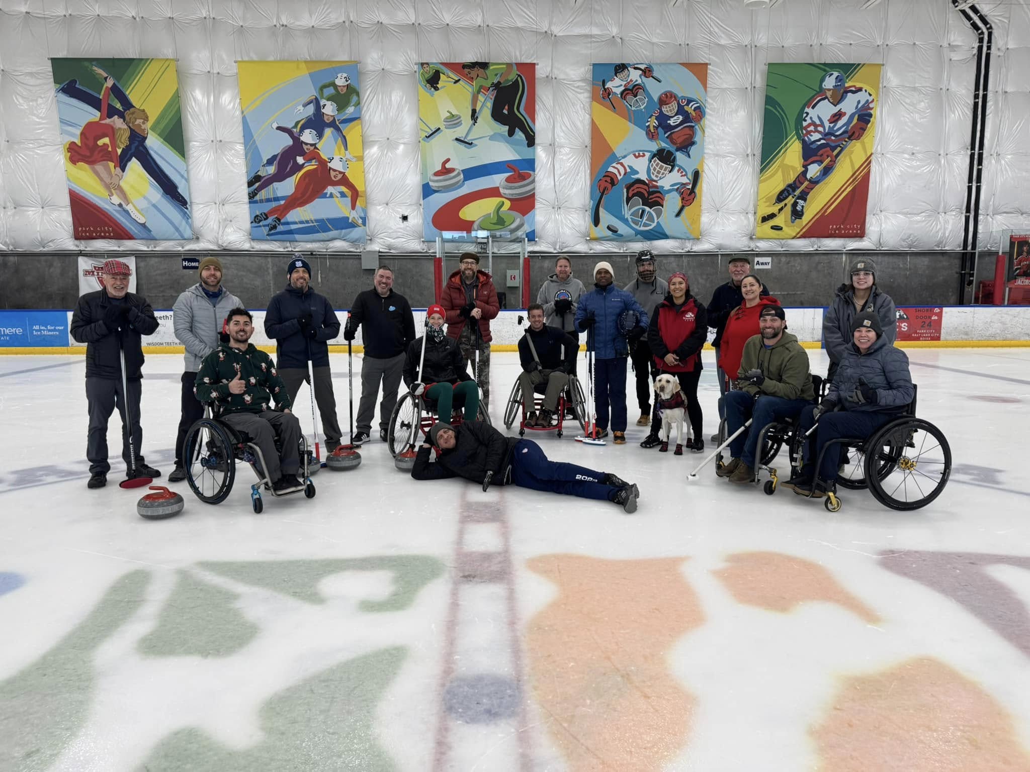Park City Curling Club's 12 oz Curlers beat the Alpine Sweepers 8 to 7 ...