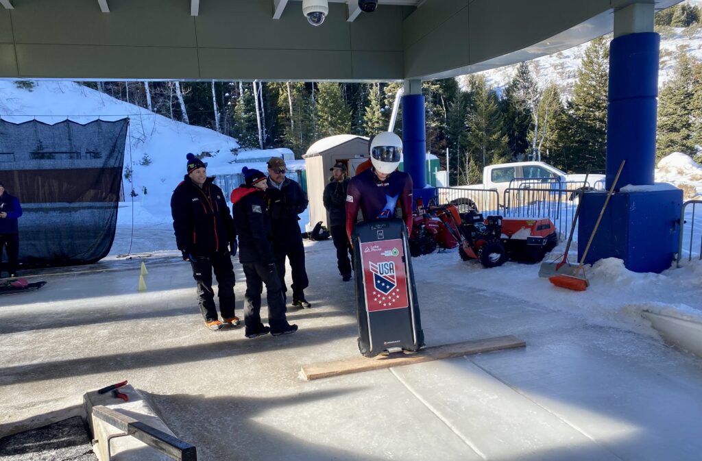 USA skeleton athletes slide onto international podiums at the Utah ...