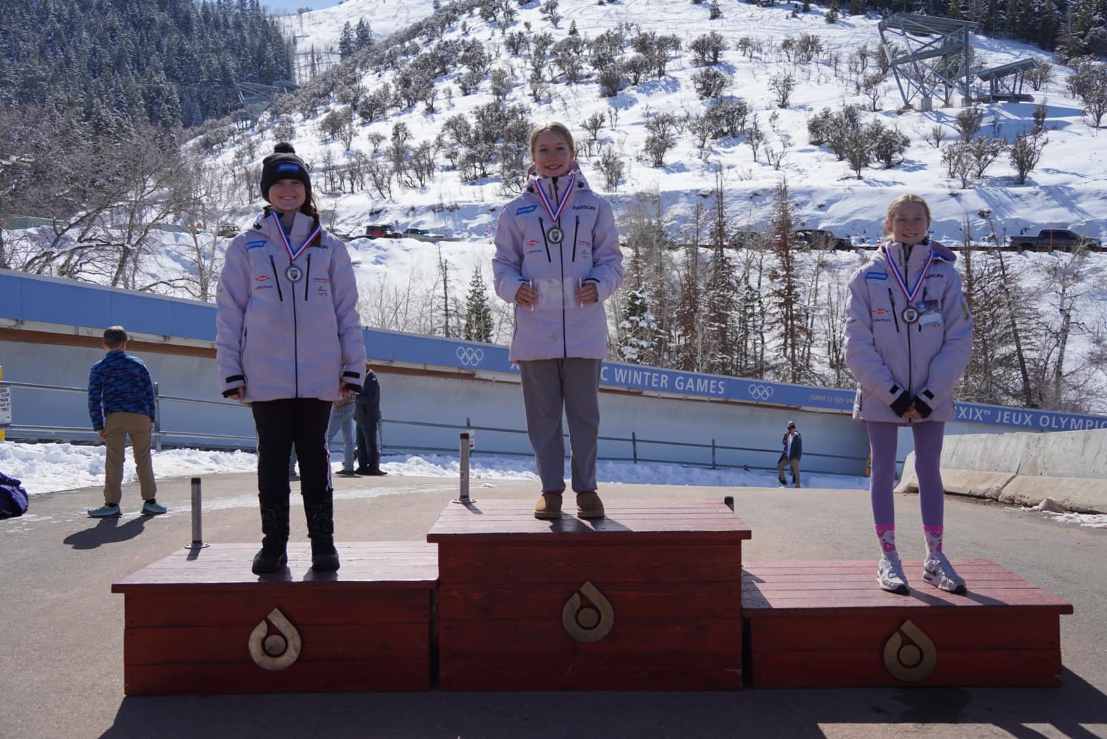 Ben Wingfield, Murial Schomaker, Park City's new Luge Youth National ...