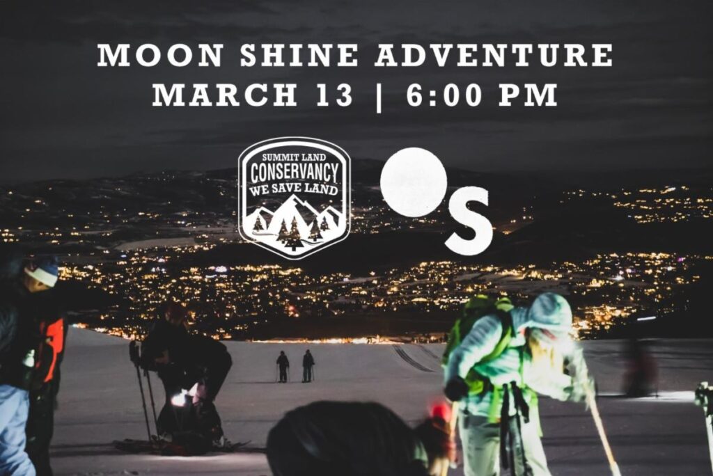 Earn your turns under the "Blood Moon" with Summit Land Conservancy ...