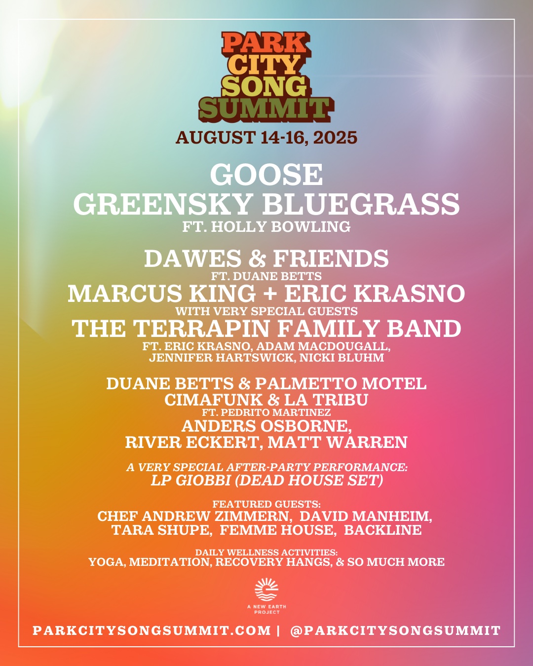 City Park becomes center stage for Park City Song Summit - TownLift ...