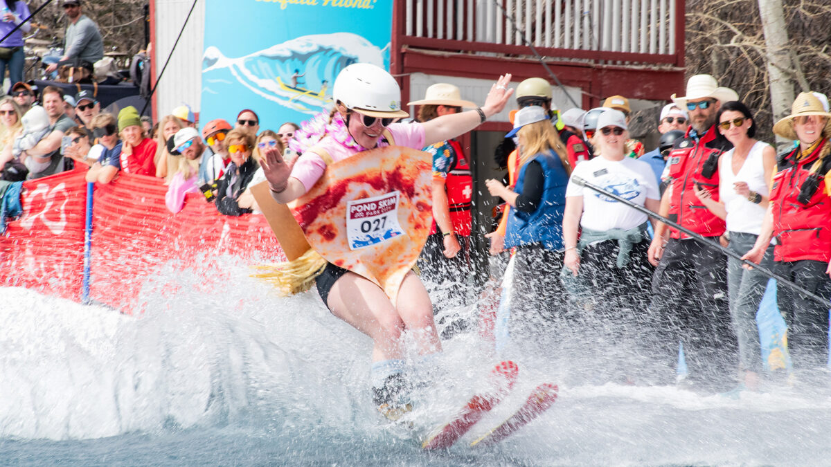 Skim or swim: Park City Mountain’s pond skim brings the spring stoke ...