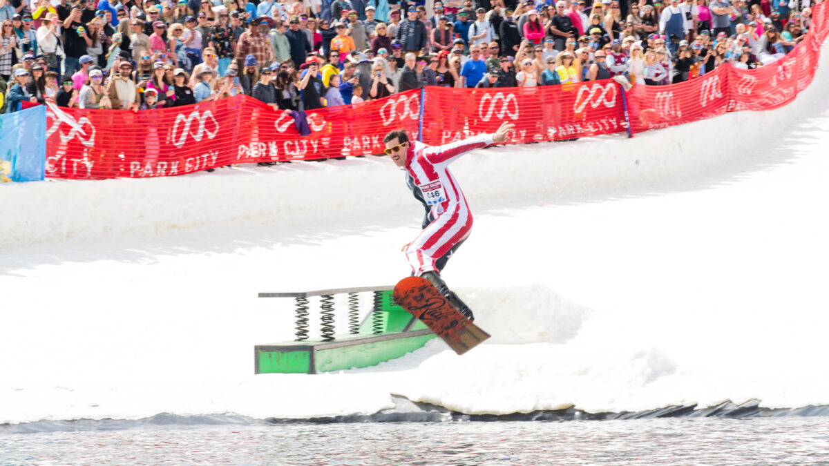 Skim or swim: Park City Mountain’s pond skim brings the spring stoke ...