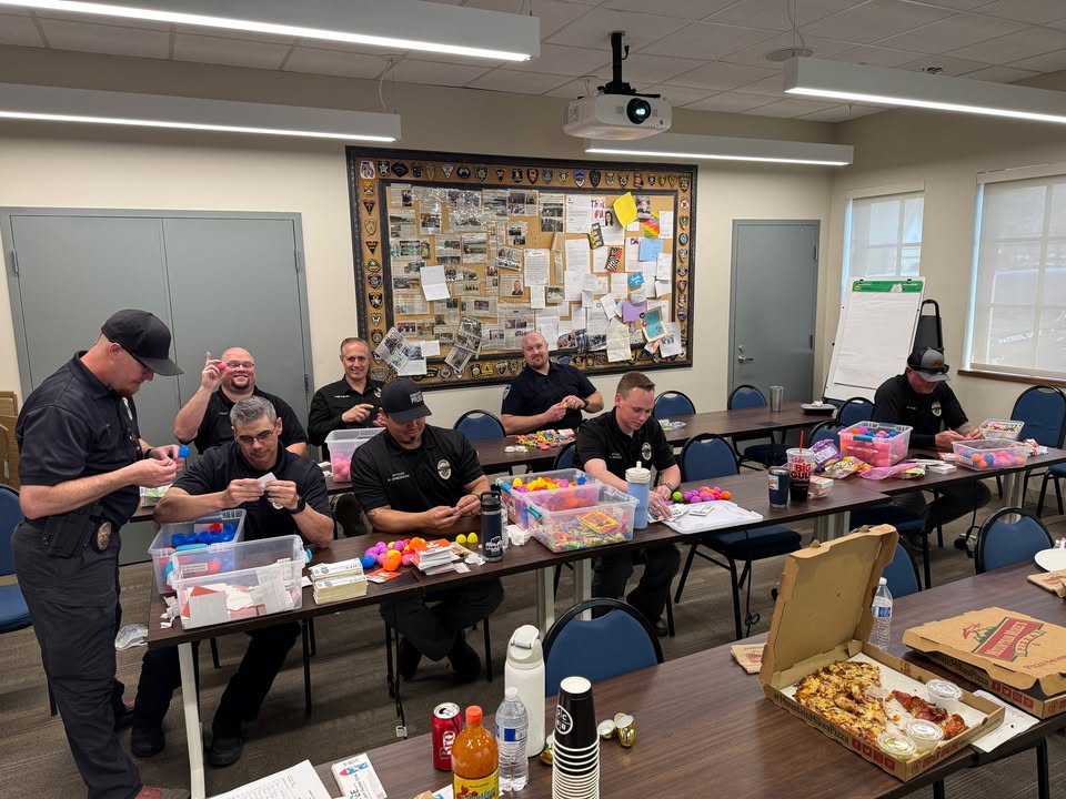 SNAPPED: Heber City PD preps over 8,500 Easter eggs - TownLift, Park ...