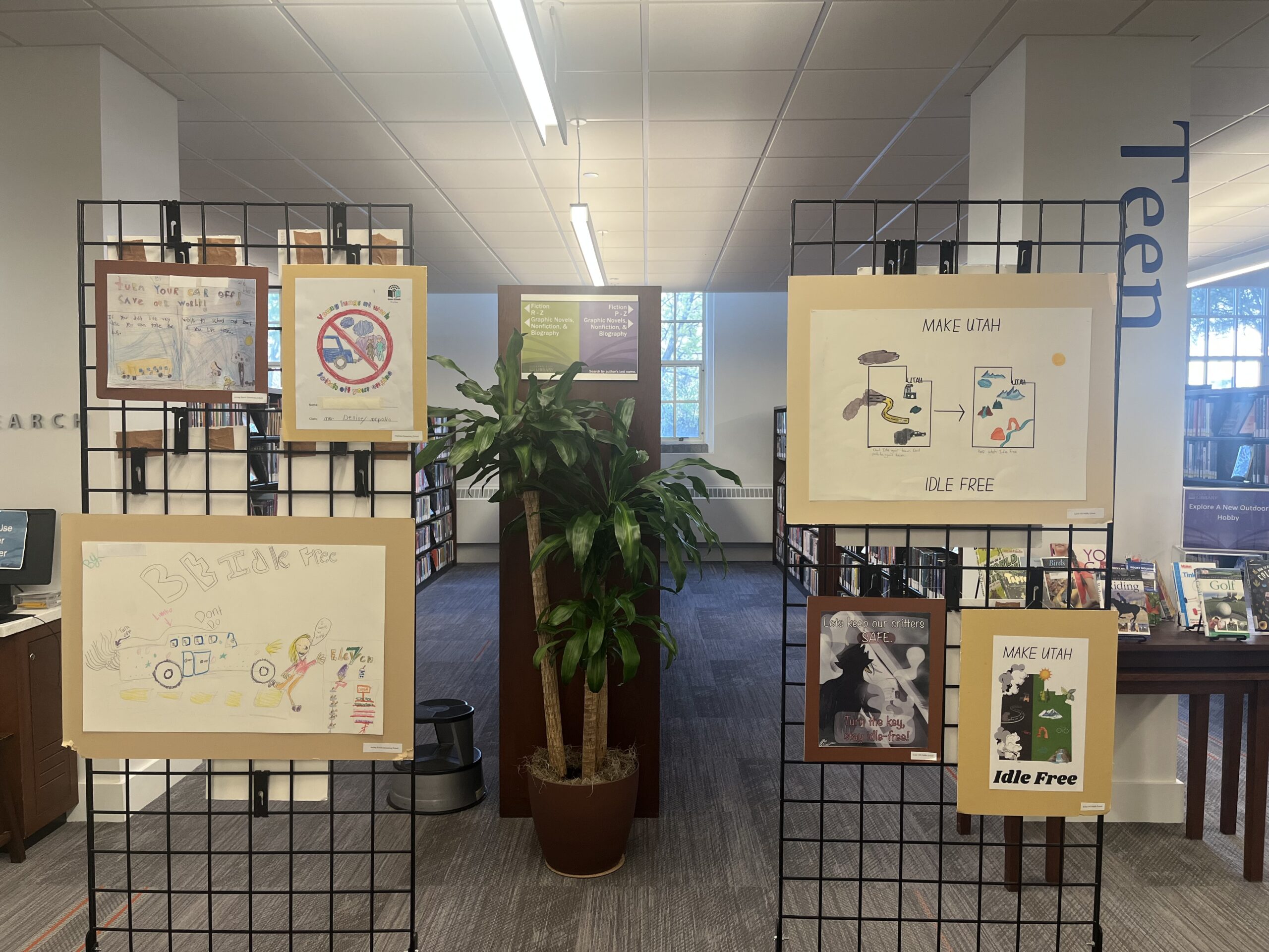 SNAPPED: Park City students promote idle-free campuses in new library ...