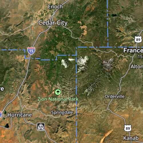 Smoky skies blanket Zion and Bryce Canyon as wildfires burn - TownLift ...