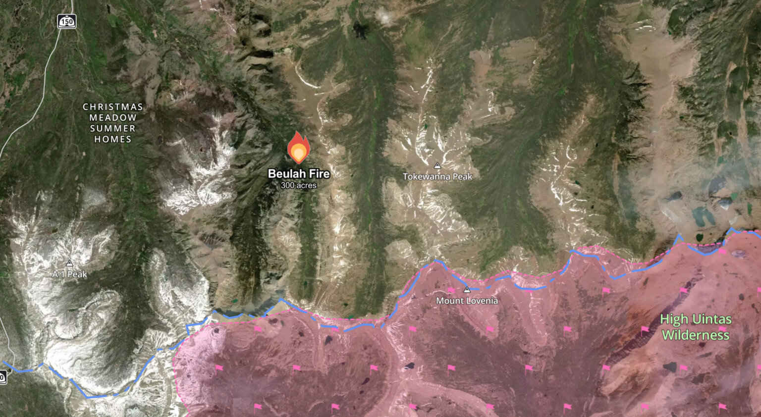 Updated: Beulah Fire spreads to more than 300 acres in Summit County ...