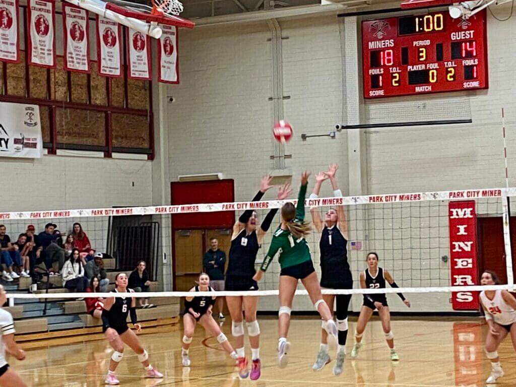 Miners barely beat by Provo High girls volleyball team - TownLift, Park ...