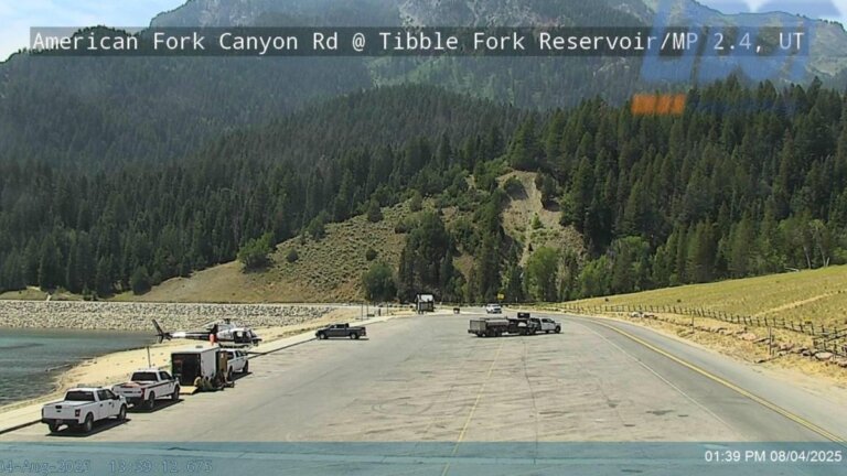 Wildfire near American Fork shuts down access to Tibble Fork Reservoir ...