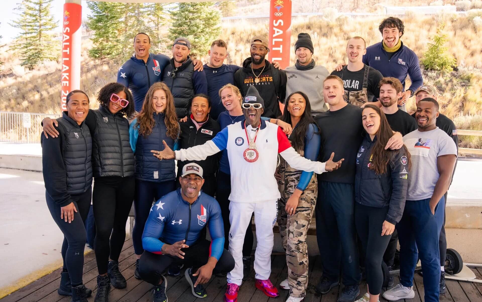 Flavor Flav takes bobsled, skeleton rides, sponsors Olympic Team ...