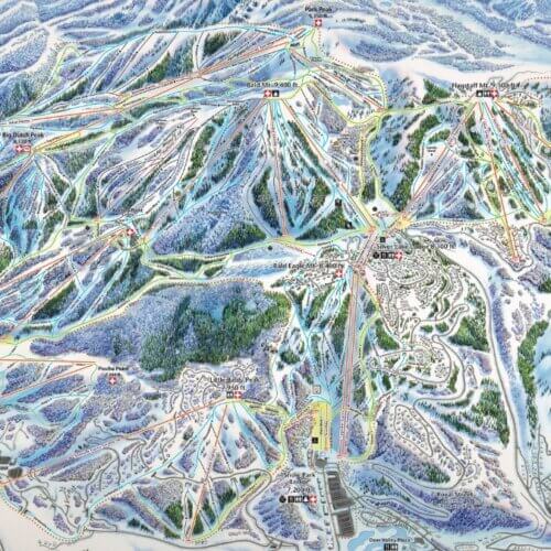 Deer Valley's new trail map shows this season's slice of massive ...