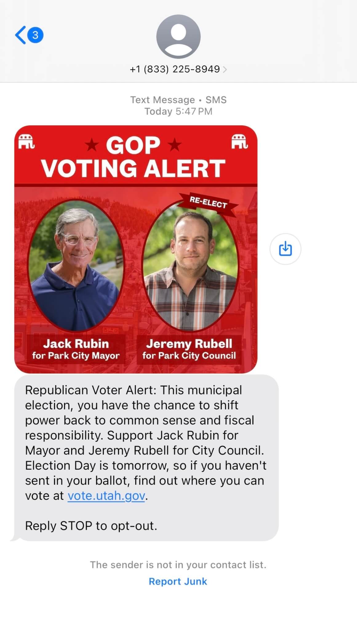 Summit County GOP files complaint over misleading election-eve text ...