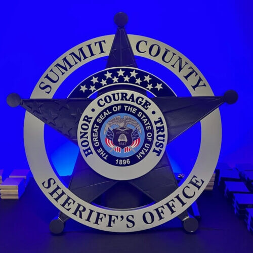 Summit County Sheriff’s Office unveils new badge, citing honor, courage ...