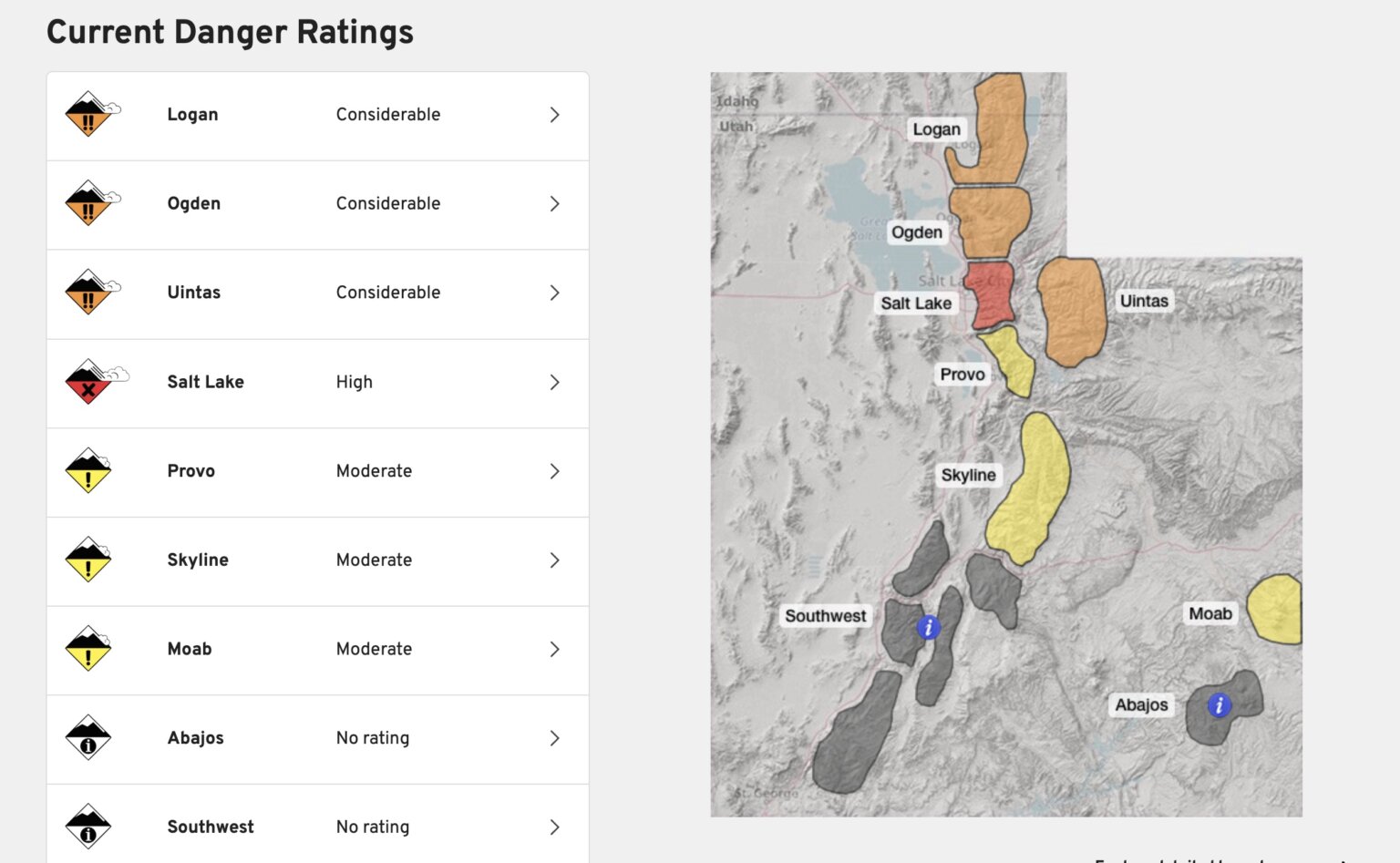 Utah Avalanche Center warns of life-threatening conditions after 4–6 ...