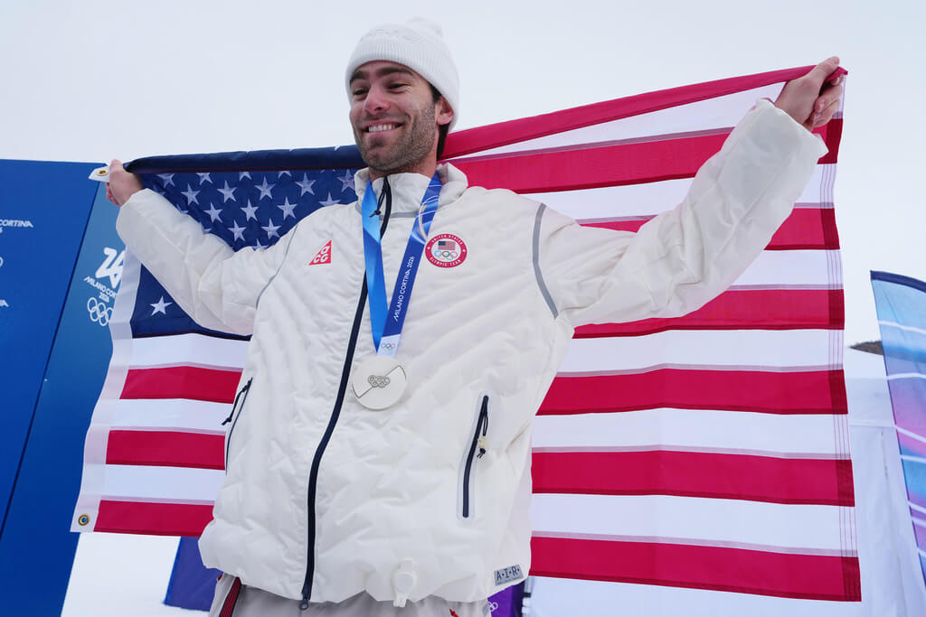 Park City's Alex Hall wins silver in men's freeski slopestyle at Milano ...