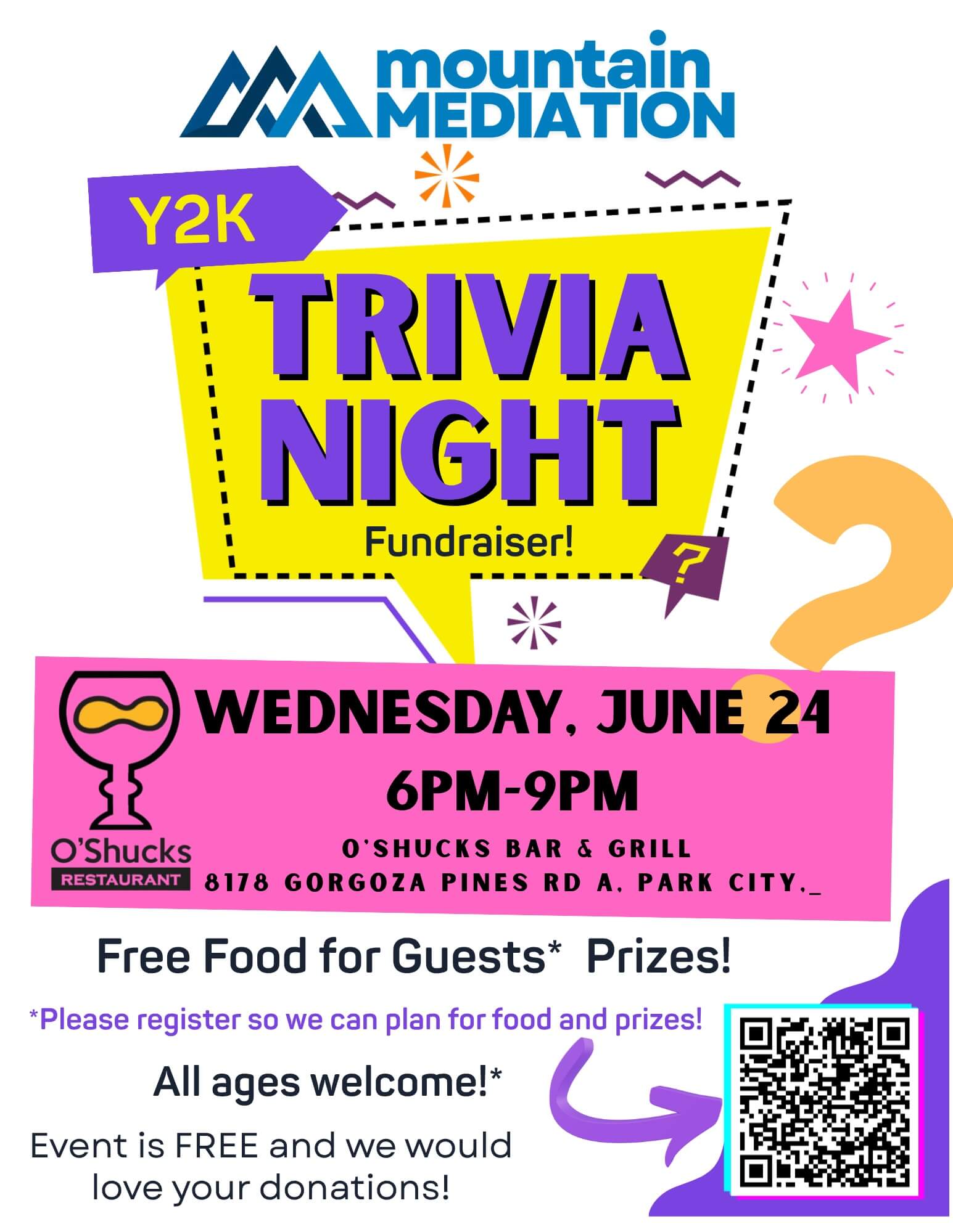 Y2K Trivia Night – Mountain Mediation Fundraiser - TownLift, Park City News